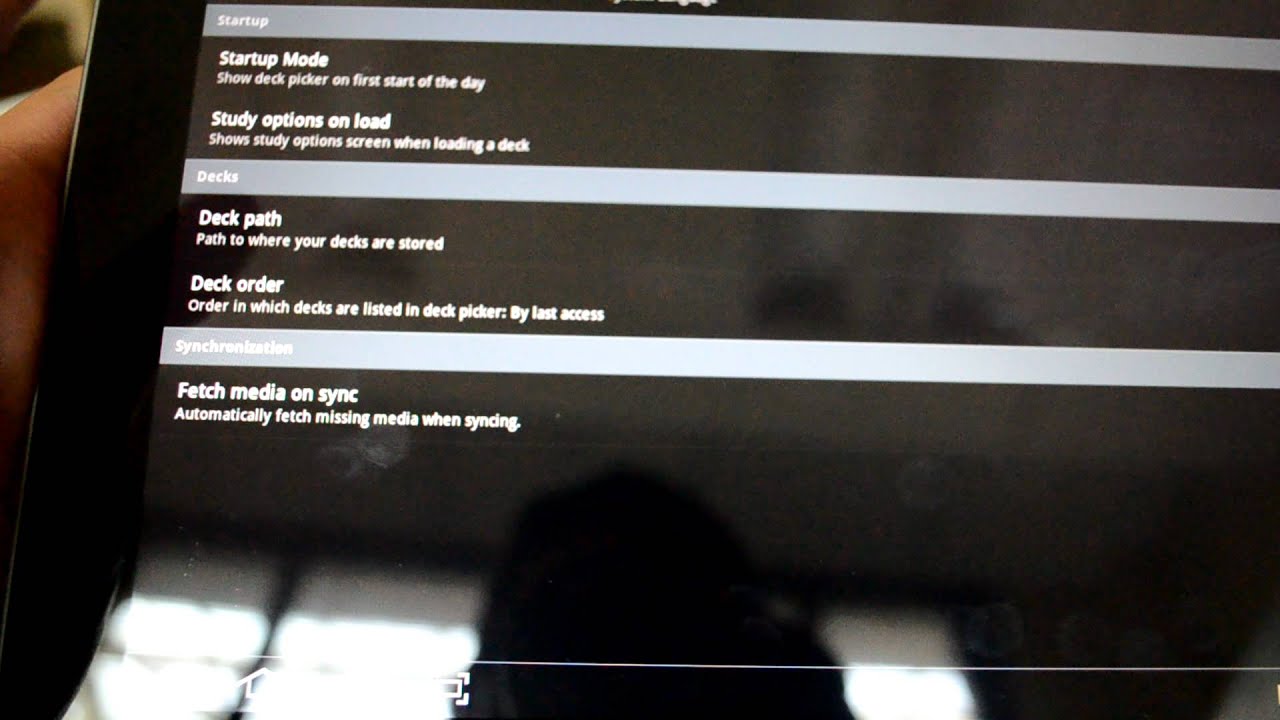 AnkiDroid review on Android tablet - YouTube