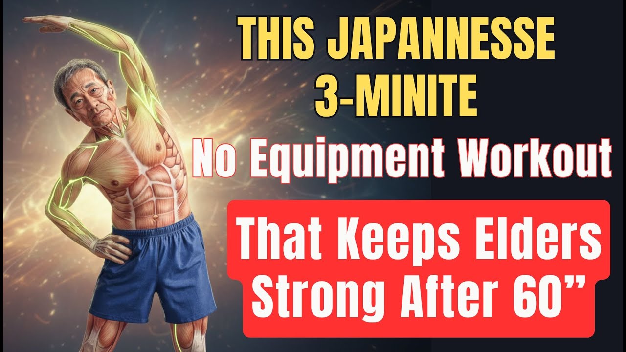 The 3-Minute Japanese No-Equipment Workout That Keeps Elders Strong ...