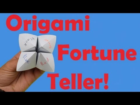 how to make fortune teller//in easy way //saim craft - YouTube