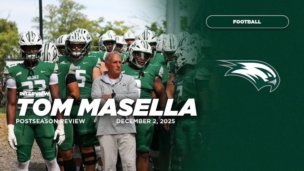 Postseason Review | 2025 Wagner Football | Tom Masella - YouTube