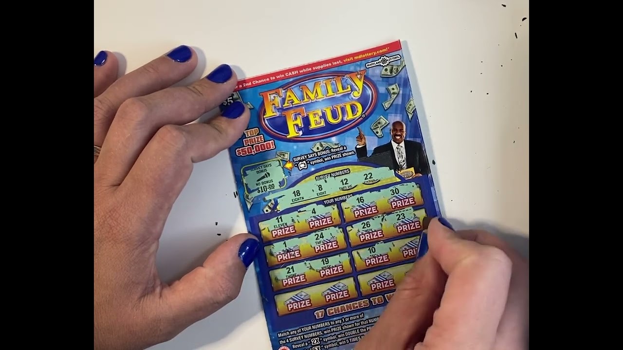 WINS on Family Feud Scratch Off Tickets 💰 #lottery #scratchofftickets ...