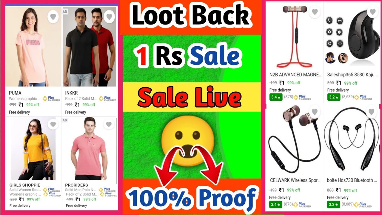 9 rs Sale live order | Shopsy 1 rs sale live order - YouTube