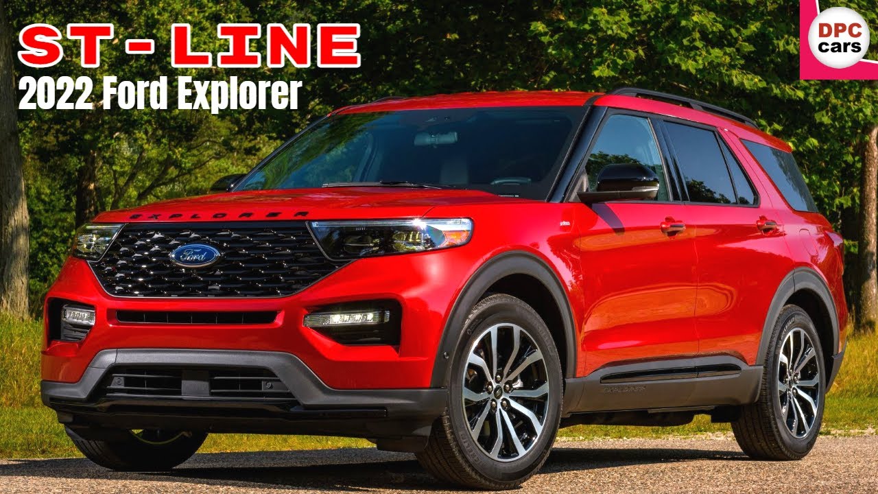 2022 Ford Explorer ST Line Revealed - YouTube