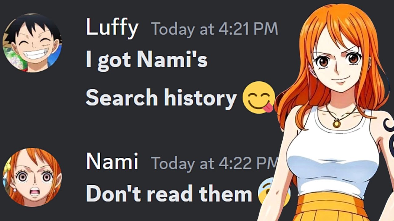 If Luffy got Nami's Search history..... - YouTube