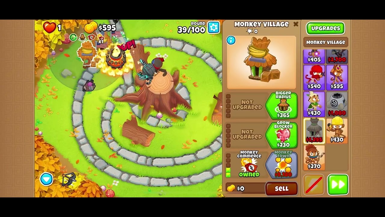 Bloons TD 6 Tree Stump Chimps Guide Lazy no micro 😎😎😎 - YouTube