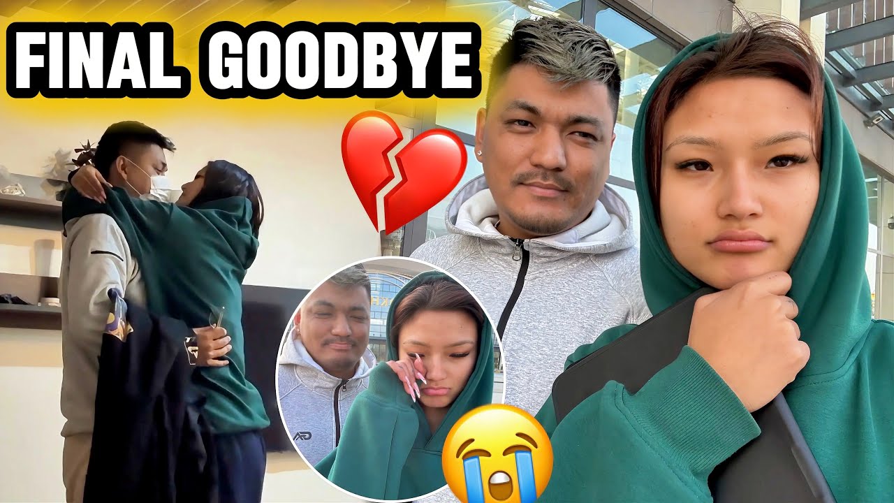 FINAL GOODBYE 🥹 LONG DISTANCE AGAIN 😭 - YouTube