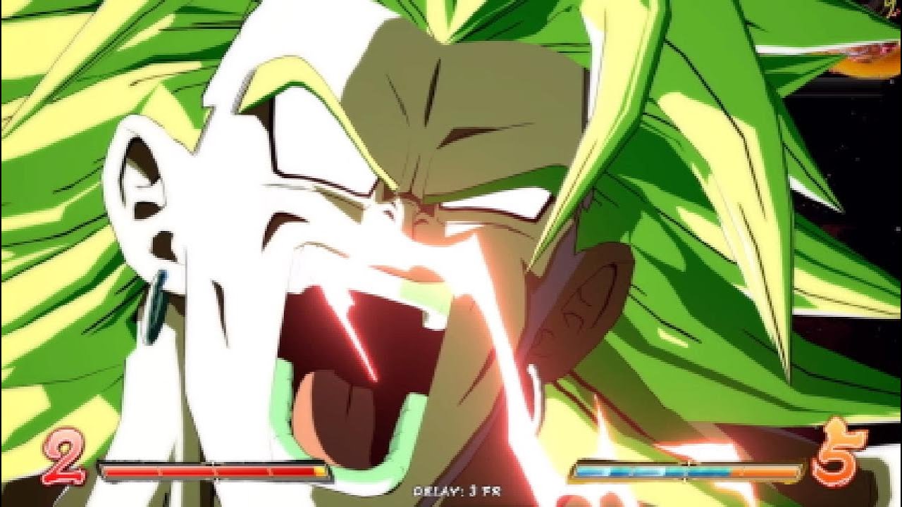 Broly being a menace for 2 minutes - YouTube