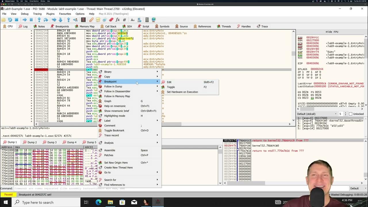 x64dbg Christmas Theme - YouTube