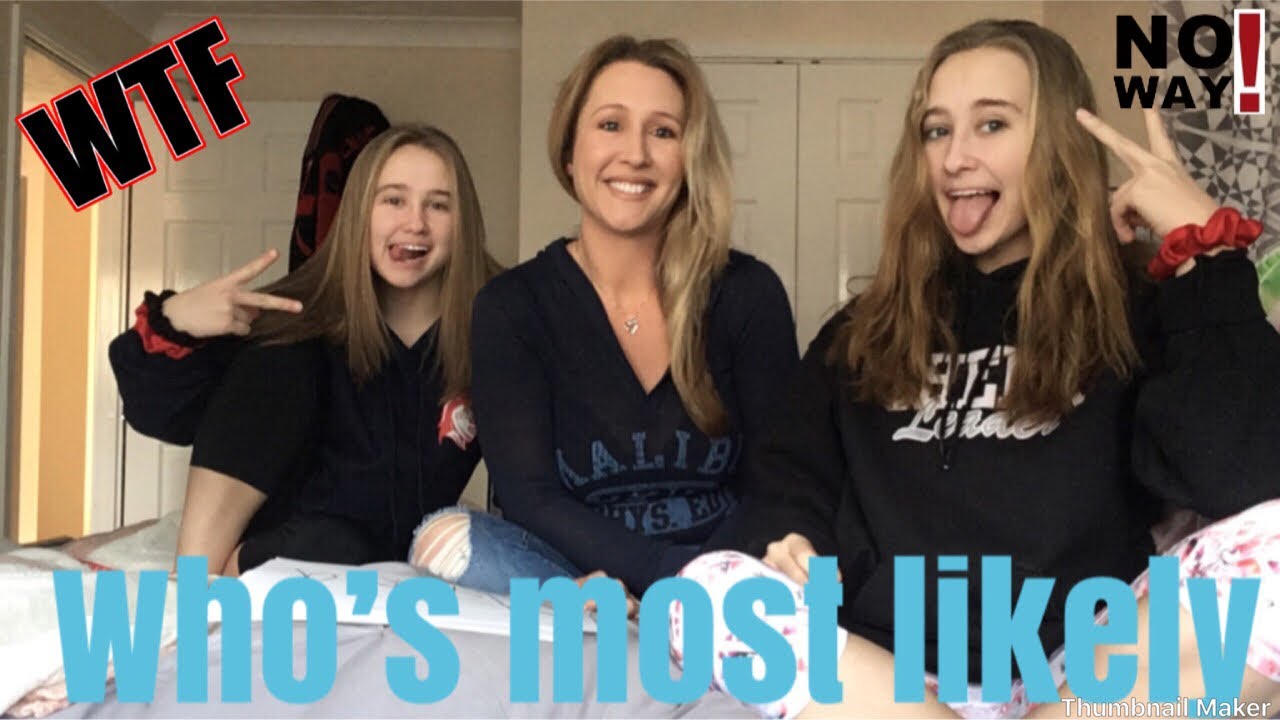 WHO IS MOST LIKEY *MOM EDITION * - YouTube