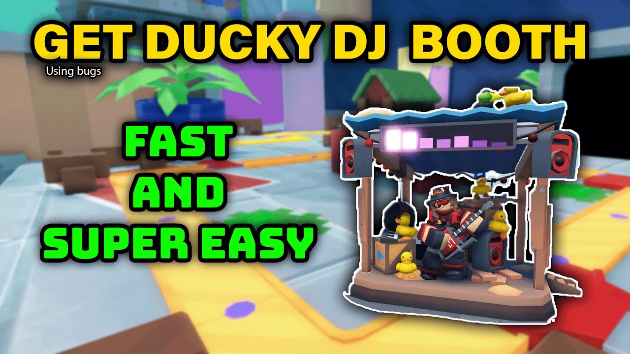 FASTEST Way to Complete Ducky DJ Booth Challenge in TDS! - YouTube