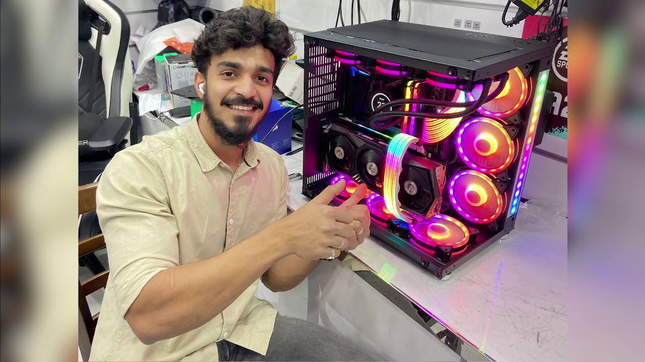 2500$ pc build with i9 with Msi Rtx 3070 gaming x trio - YouTube