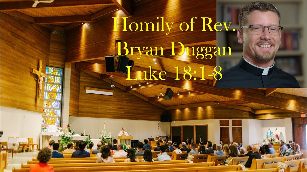 Homily of Rev. Bryan Duggan, Oct 16 - 2022 - YouTube