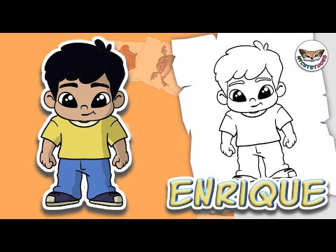 How to Draw Enrique | Drawing tutorial - YouTube