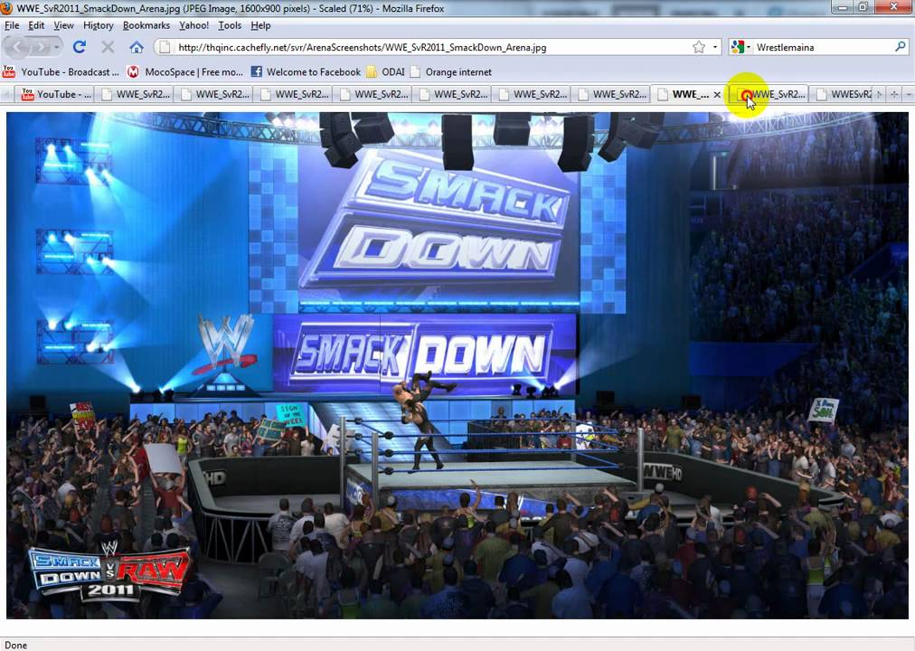 Smackdown Vs Raw 2011 Full Arena - YouTube