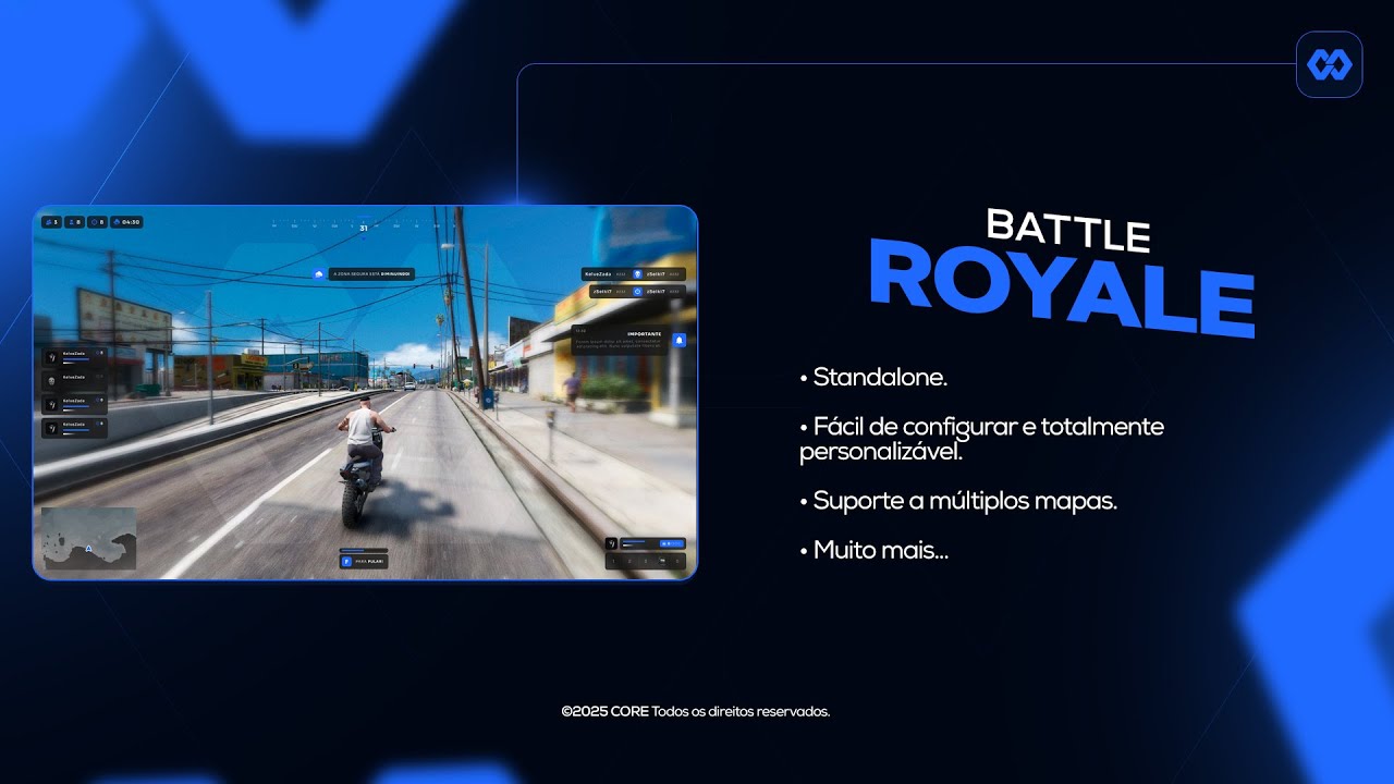 BATTLE ROYALE - FIVEM SCRIPT | STANDALONE - YouTube