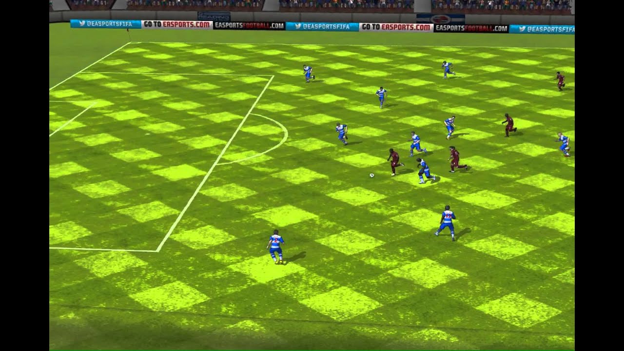 FIFA 13 - Demba ba scores against Reading - YouTube