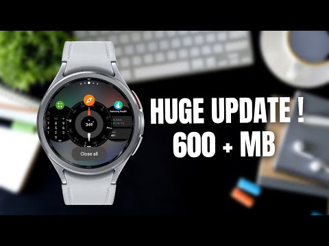 HUGE UPDATE Received for Samsung Galaxy Watch 6 Series HUGE UPDATE Received for Samsung Galaxy Watch 6 Series