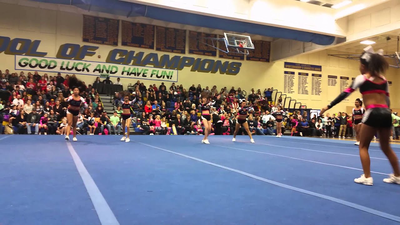 Sanger Elite All-Star Cheer, Senior Level 1 - 01/31/2015 - YouTube