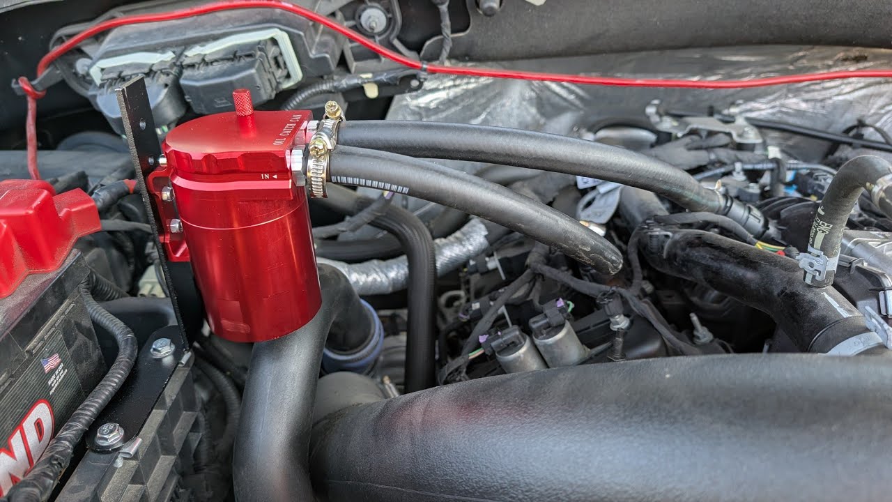 2015-2020 Ford F-150 Oil Catch Can Install – Must-Have Upgrade! - YouTube