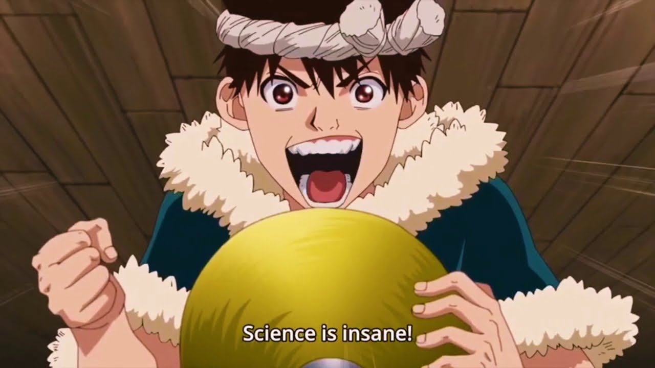 Dr stone | Senku invented cell phone - YouTube