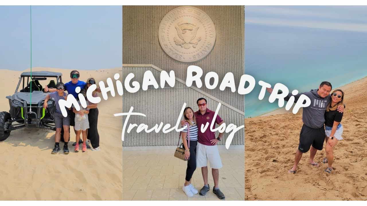 Toronto to Michigan Road Trip| Gerald Ford Museum|Silver Lake|Sleeping ...