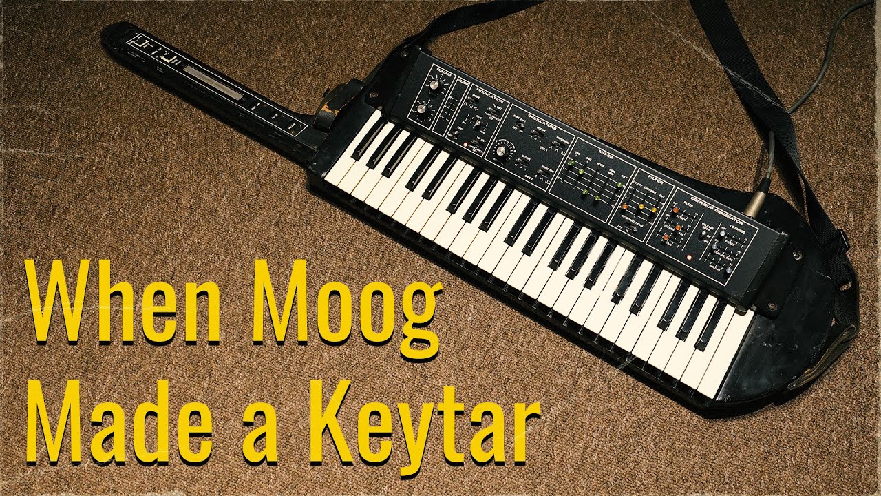 When Moog Made a Keytar - YouTube