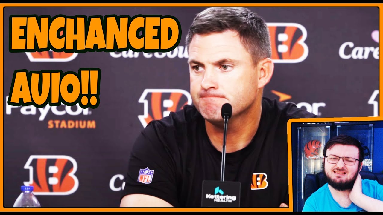 BENGALS FAN REACTS TO THE BENGALS COACH ZAC TAYLORS COMMENTS ABOUT BRINGING IN ANOTHER BACKUP QB ...