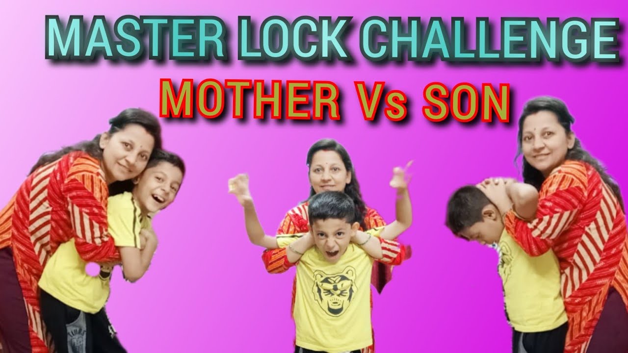Mom Vs Son Master Lock Challenge ll Most Requested video # ...