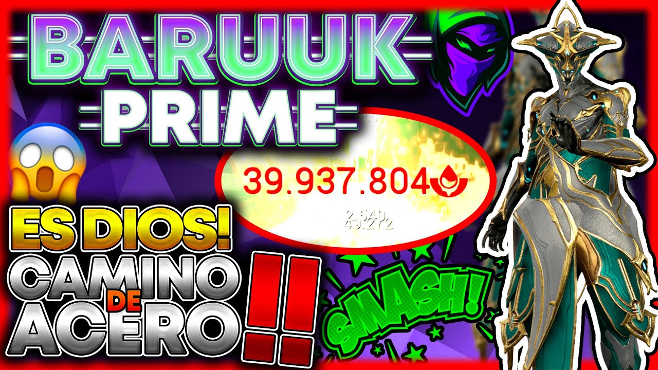 🤩Guía y Build Baruuk Prime para Camino de Acero (Con y sin helminto ...