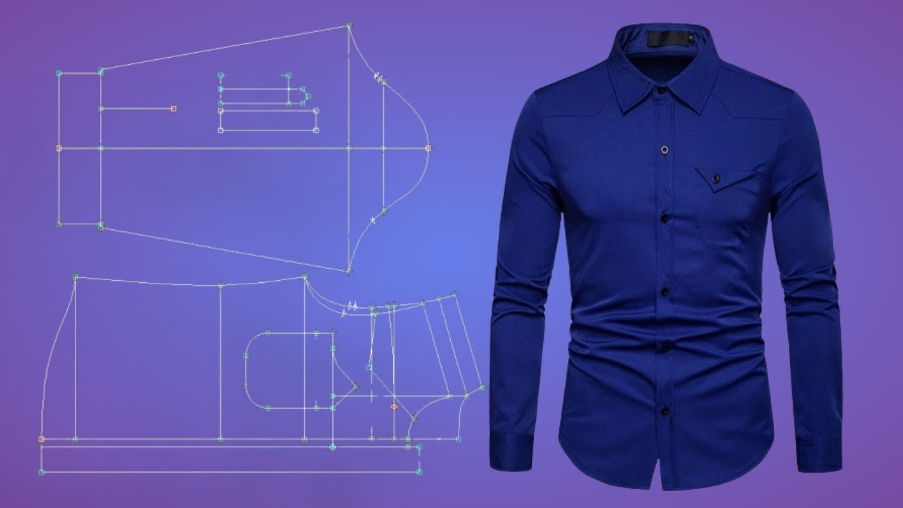 shirt pattern making bangla | lactra software | md rubel - YouTube