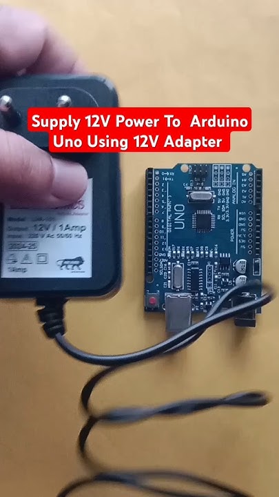 12v/1Amp External Power Supply To Arduino Uno #shorts #ytshorts # ...
