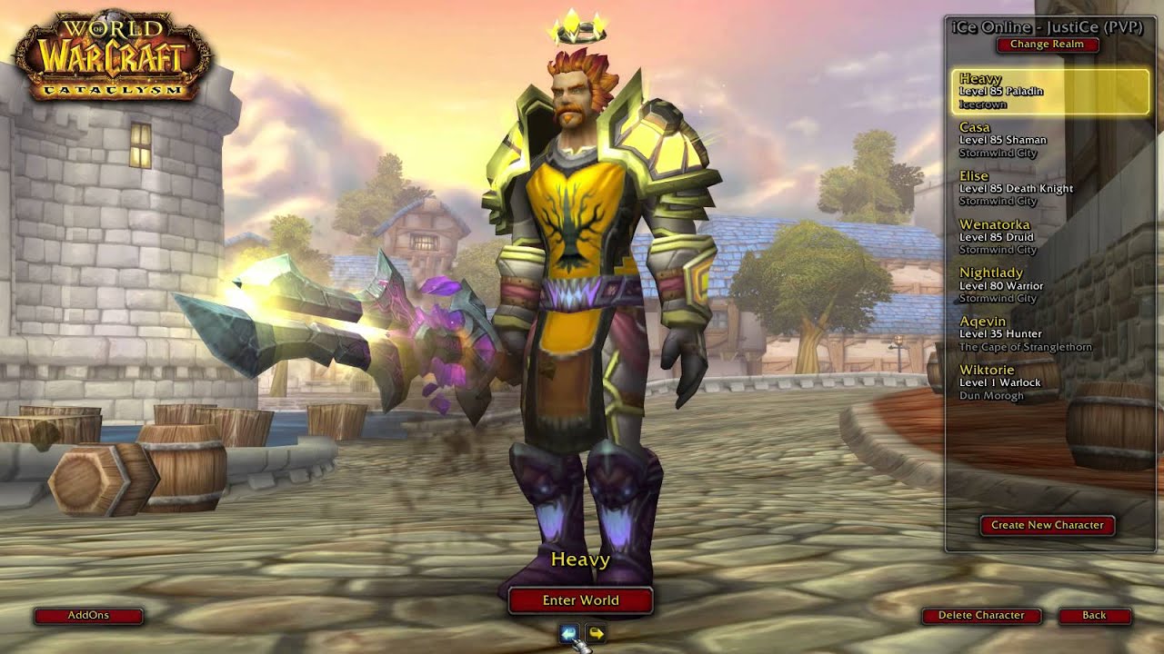 Awesome Vengeful Retribution Paladin - (character) - YouTube
