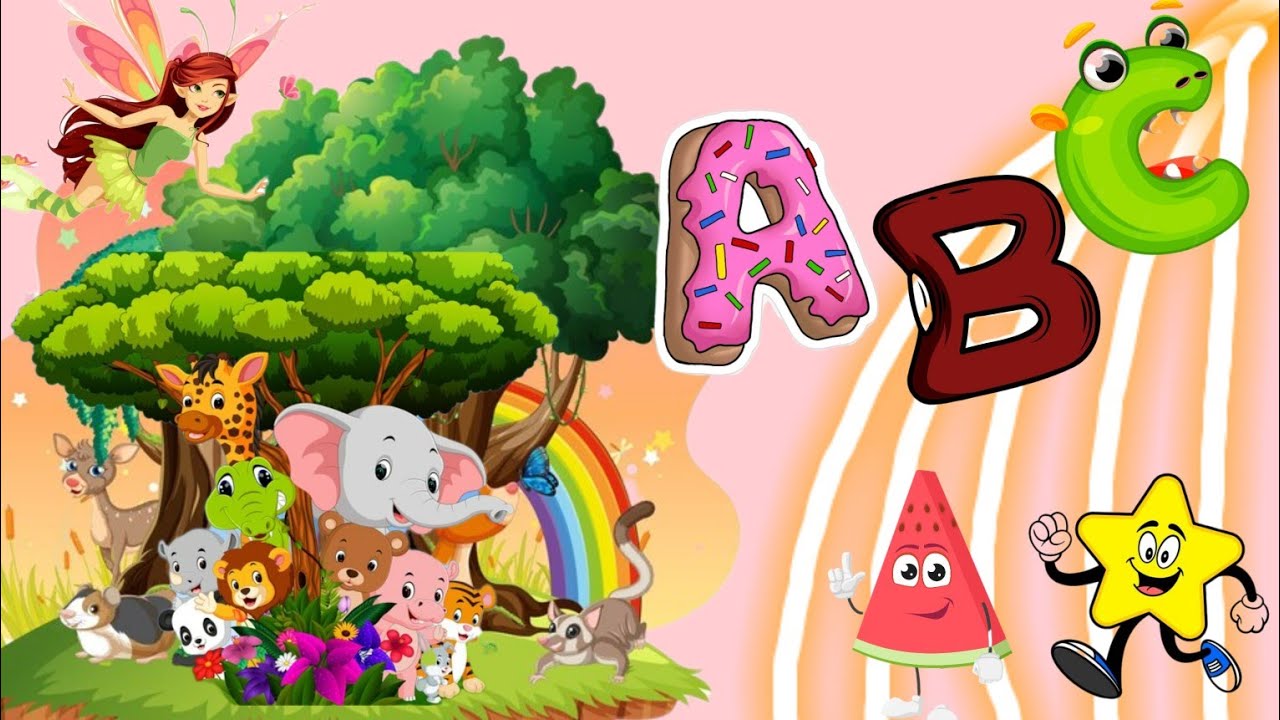 ABC Phonics song| Alphabet letter sounds |ABC | ABC learning for ...