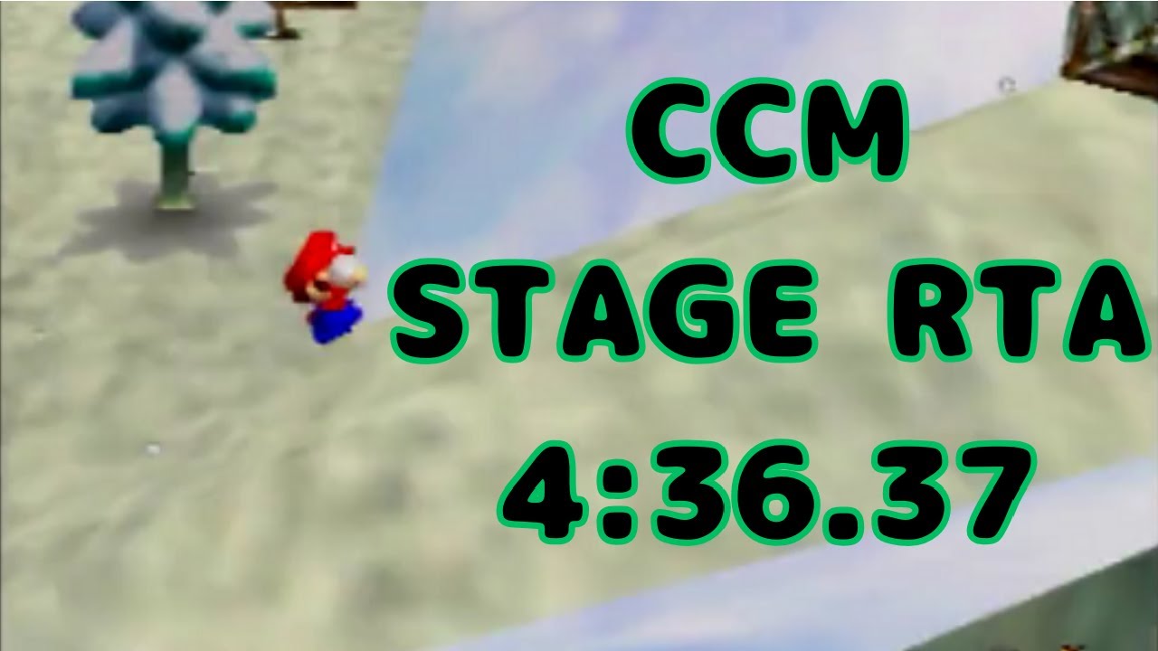 SM64 - CCM STAGE RTA 4:36.37【WR】 - YouTube