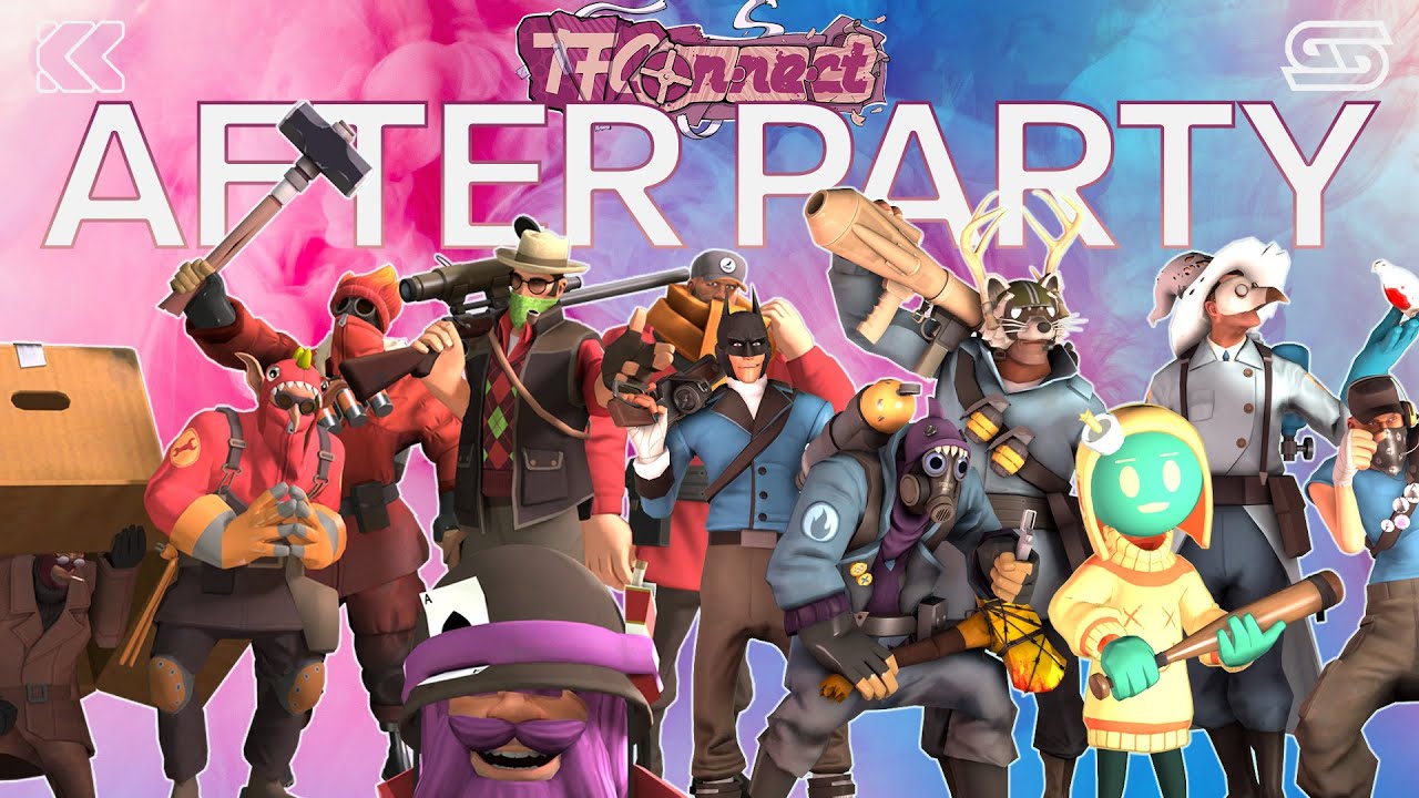 America vs America - creators fight in Team Fortress 2 Afterparty - YouTube