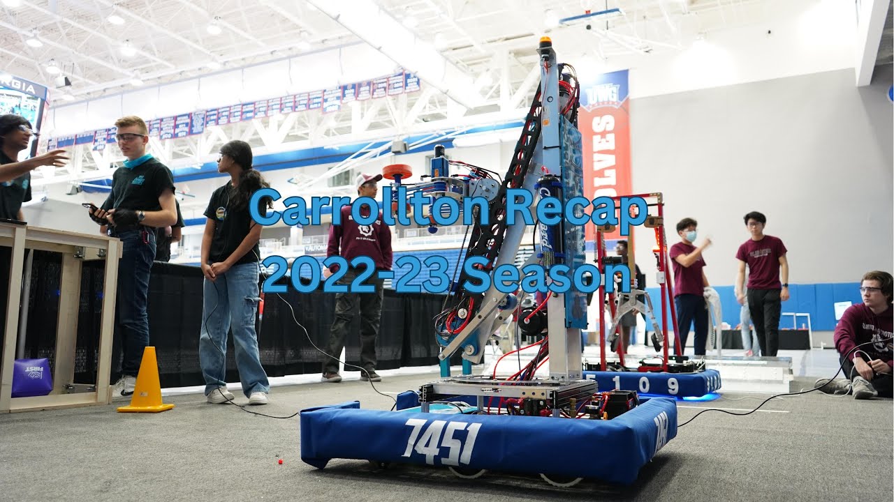 7451 AvengerRobotics FRC Charged Up Carrollton Recap Video 2023 - YouTube