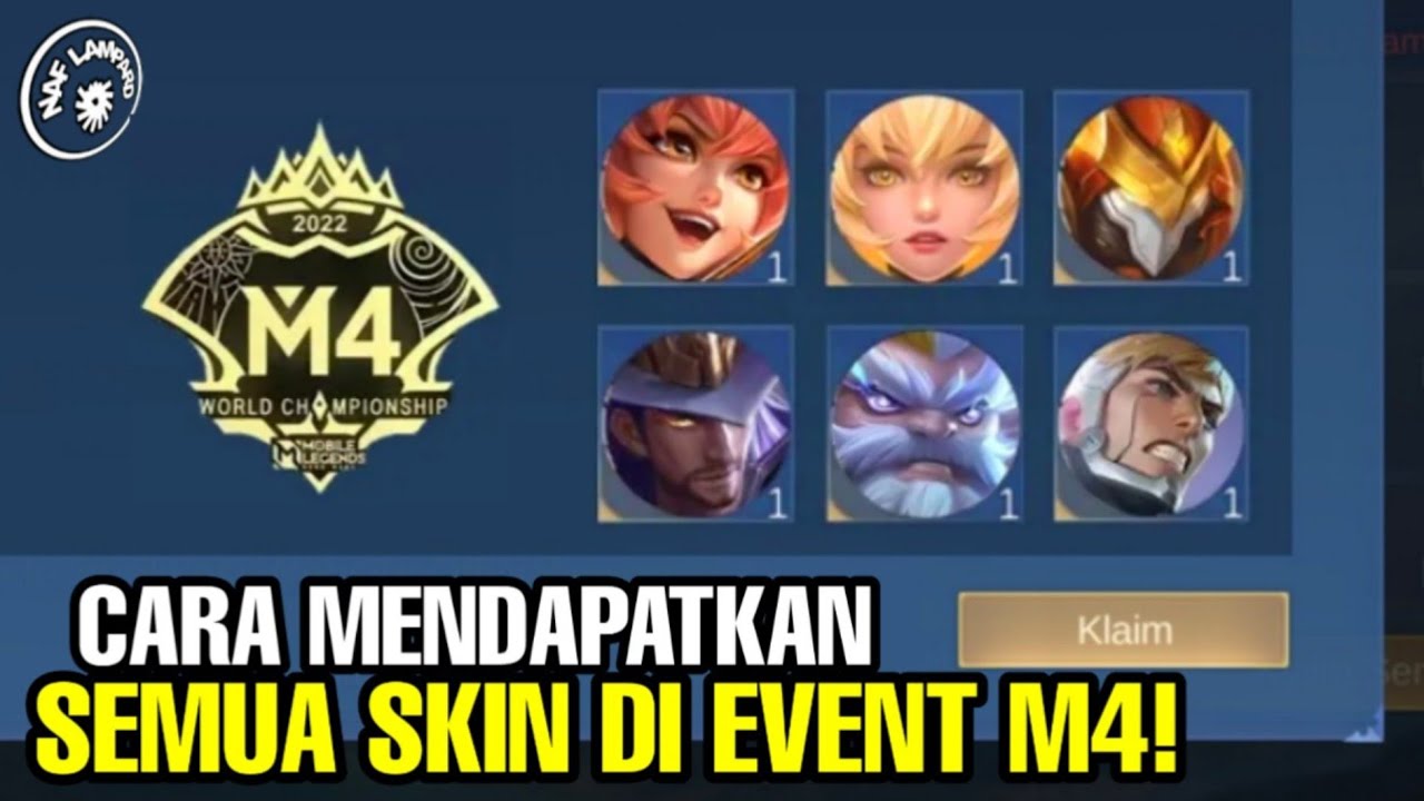 PENJELASAN LENGKAP - CARA DAPATKAN SEMUA SKIN DI EVENT M4 - YouTube