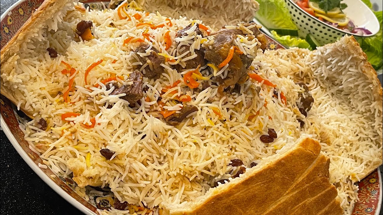 Afghan Parda Palaw Rice#qabili #palu // #پرده #پلو #قابلی پلو،بی حد ...