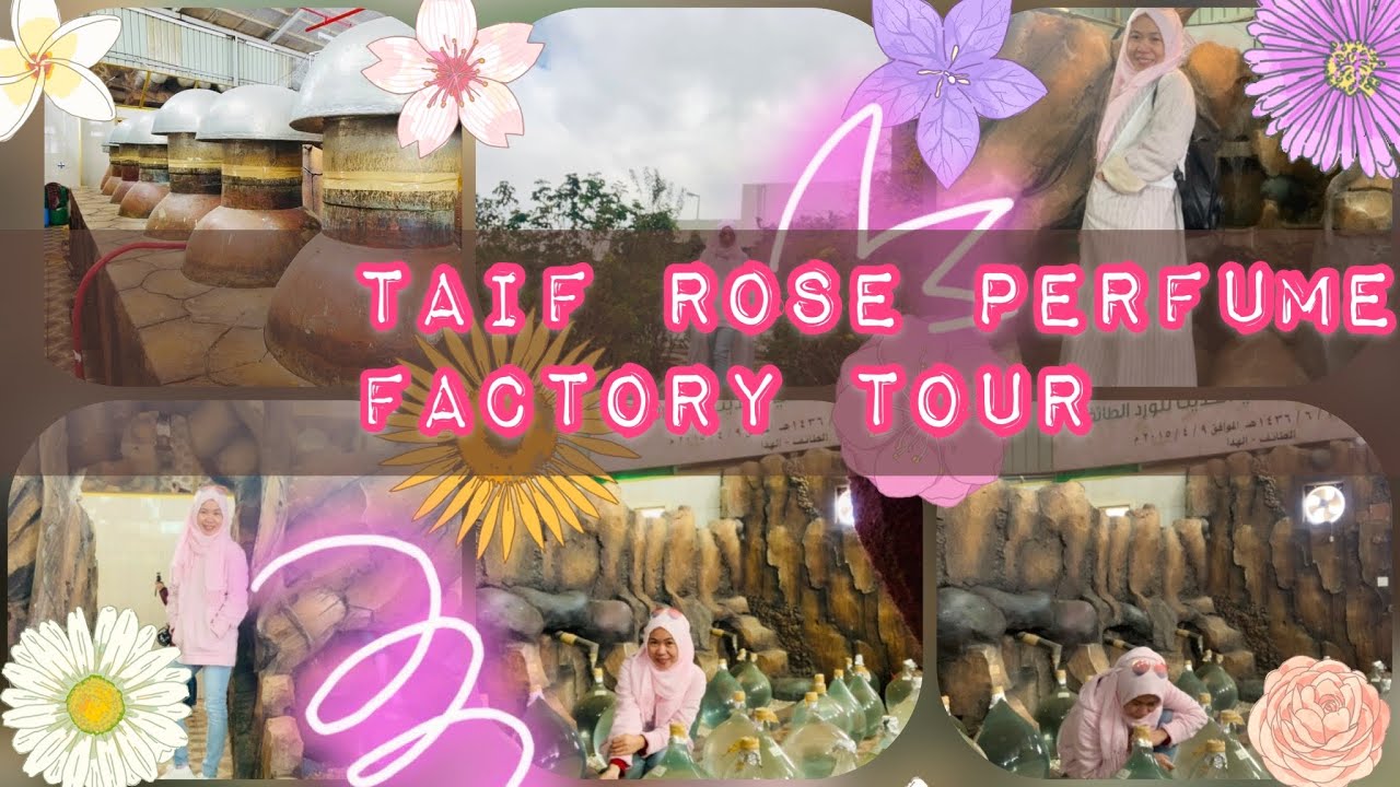 TAIF ROSE PERFUME FACTORY TOUR||TAIF,SAUDI ARABIA||MHEAW VLOGS - YouTube