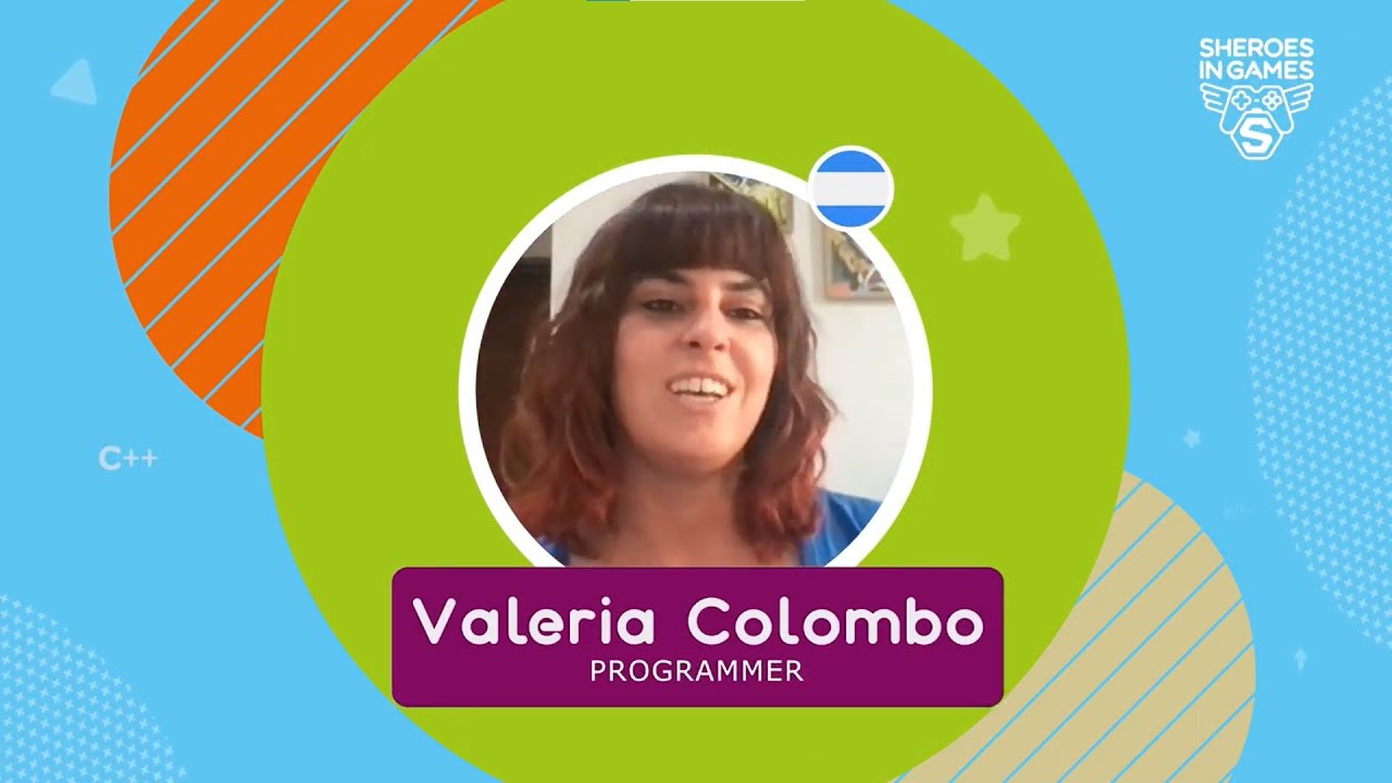 Sheroes in Games - Role Models - Valeria Colombo (Argentina) - YouTube