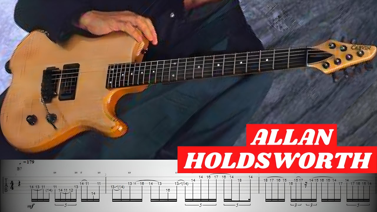 This Guitarist BROKE Every Rule… And Made It WORK!!! ALLAN HOLDSWORTH ...