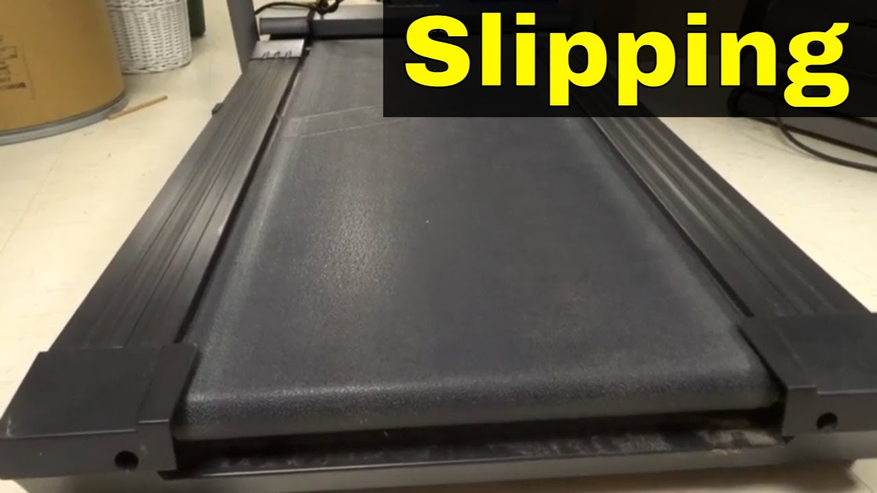 How To Fix A Slipping Treadmill Belt Full Tutorial YouTube