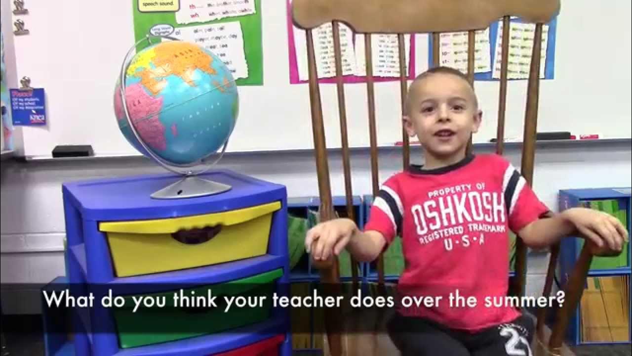 End of the Year: What do you think your teacher does over the summer ...