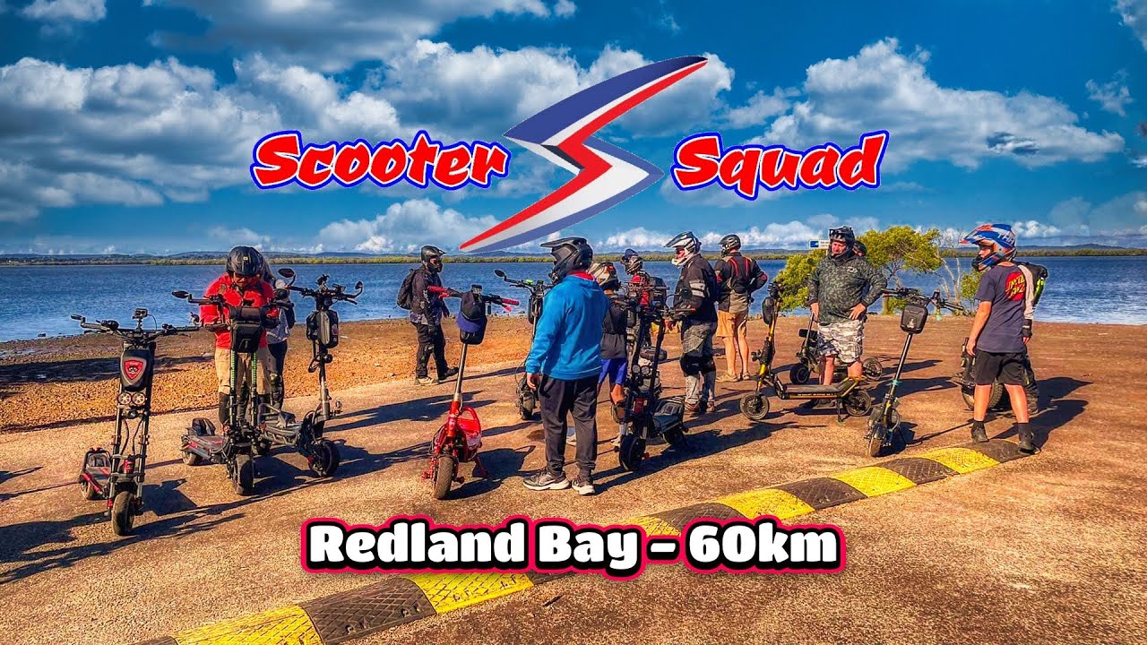 Scooter Squad - Redland Bay - 60km - YouTube