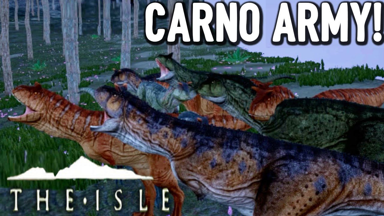 The Isle - MEGA CARNO SUBSCRIBER ARMY - Ep7 (Early Access Gameplay ...