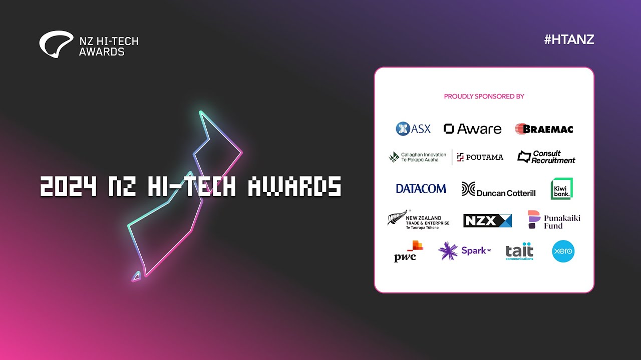 2024 NZ Hi-Tech Awards (Full Livestream) - YouTube
