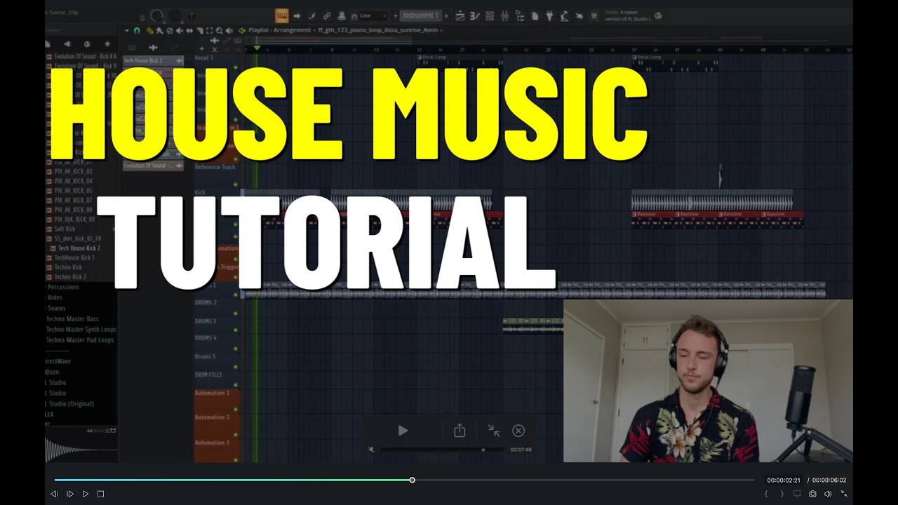 How To Produce House Music In Under 10 Minutes! (Fl Studio Project File ...
