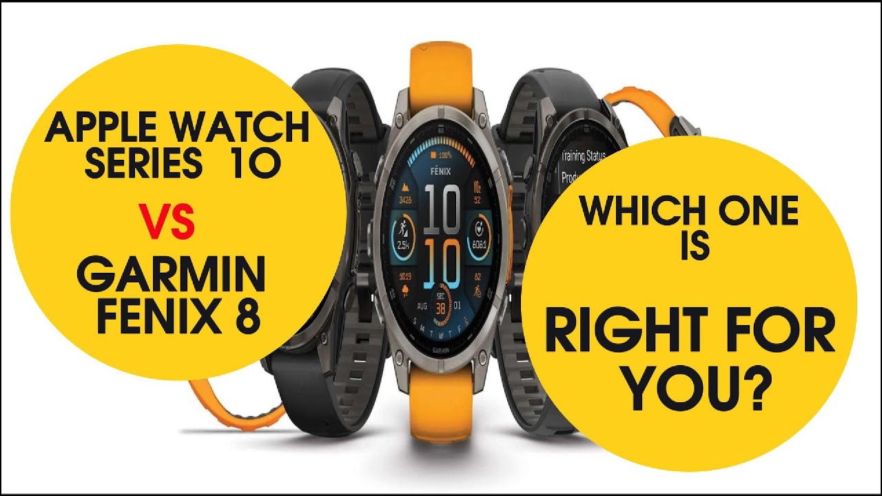 Apple Watch vs Garmin Fenix 8: Ultimate Smartwatch Showdown I Which is Better? Apple vs Garmin ...