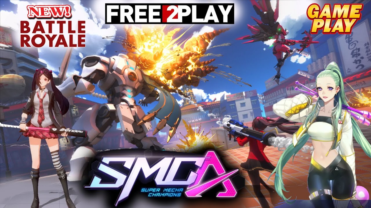 Super Mecha Champions ★ Gameplay ★ PC Steam [ Free to Play ] Anime ...