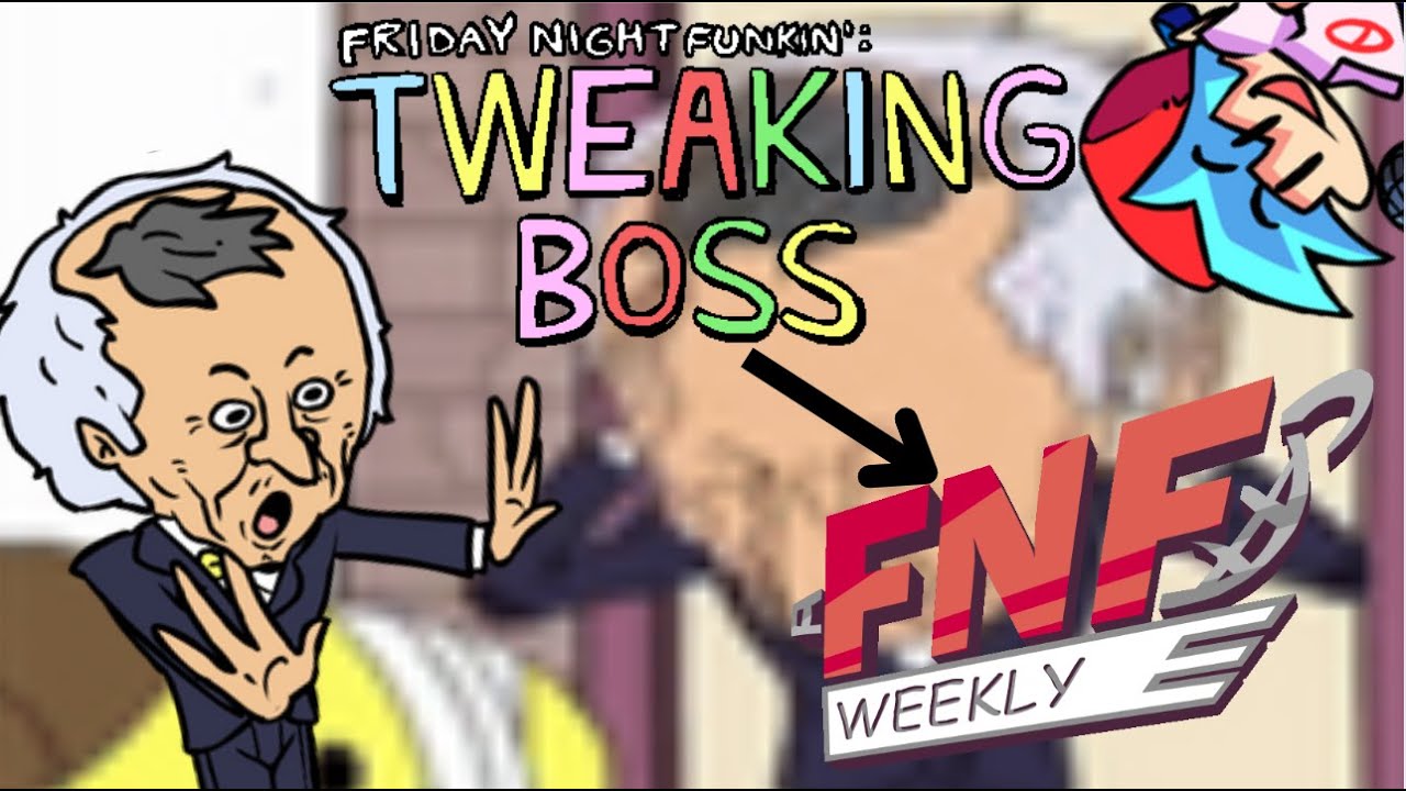 Visiosubrideophobia visual upgrade - FNF Weekly/Vs Tweaking Boss - YouTube
